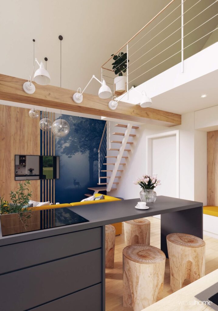 Domek modułowy Cube 35+ - Wizualhome - Projekty, aranżacja i ...